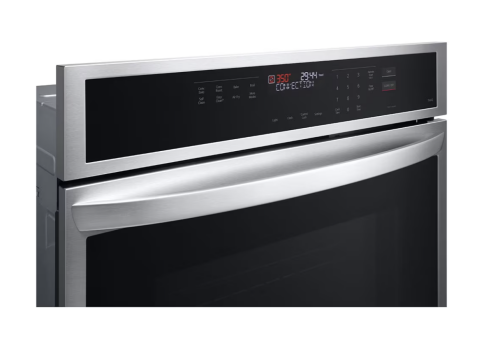 LG - WSEP4723F - 4.7 cu. ft. Smart Wall Oven with Convection and Air ...
