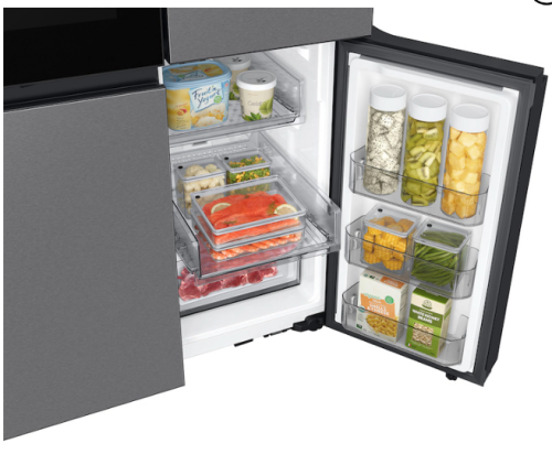 Samsung - RF23DB9700QL - Bespoke Counter Depth 4-Door Flex ...